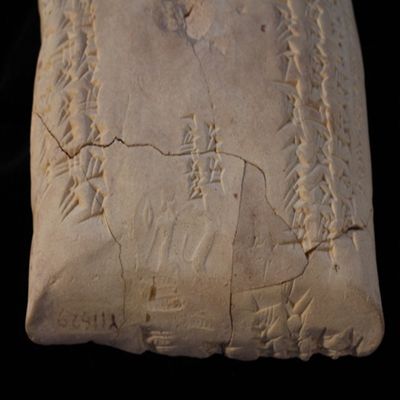 Tablet. Lease of cattle for five years; dialogue document. Late ...